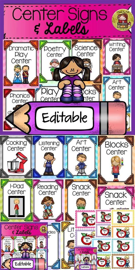 Printable Classroom Signs
