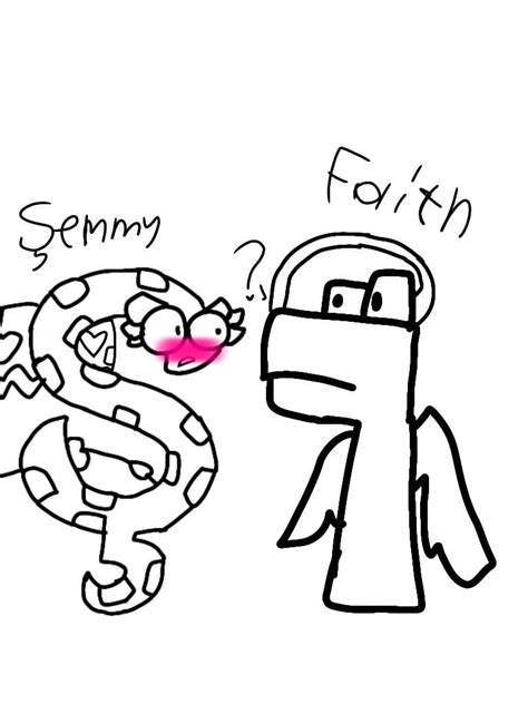 Semmy Meets Faith By Cutiecupiddraws148 On Deviantart