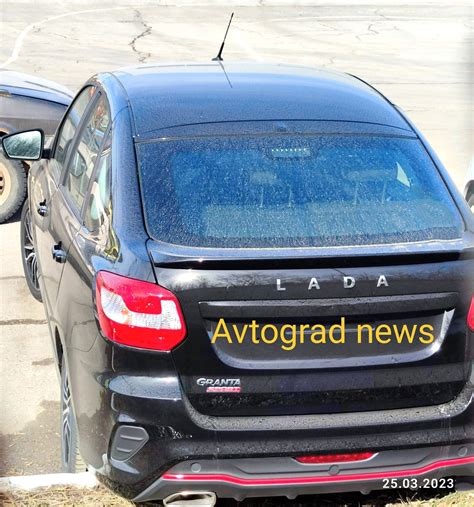 Так выглядит новая Lada Granta Sport в кузове лифтбэк Свежесобранные