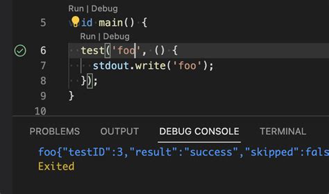 JSON Reporter Output Appears In Debug Console And Results Not Updated
