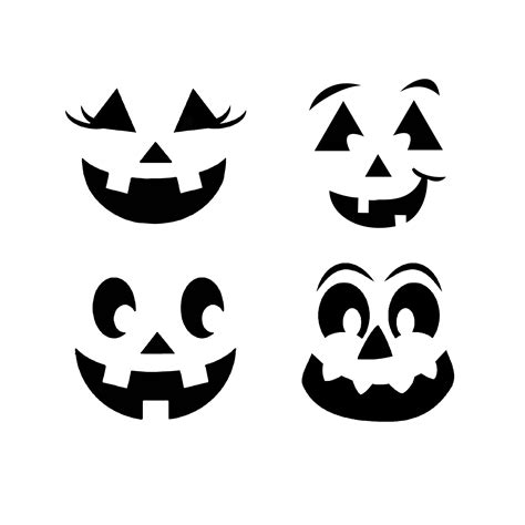 Scary Face Jack O Lantern Patterns