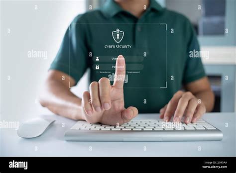 Cybersecurity And Data Privacy Protection Concept Padlock Icon And Internet Network Security