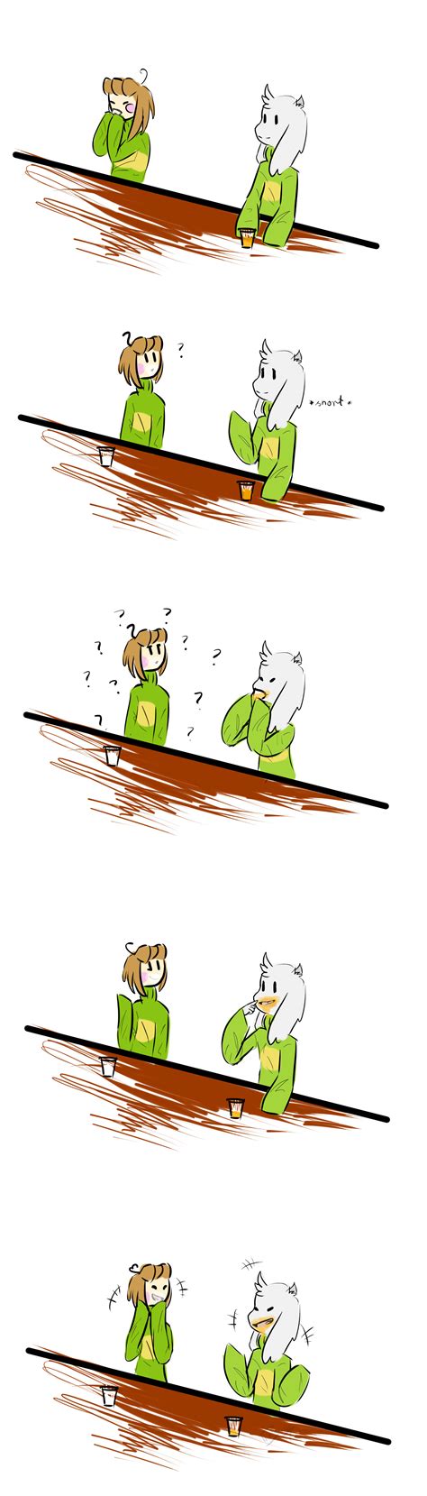 Asriel X Chara By TheSuzy On DeviantArt