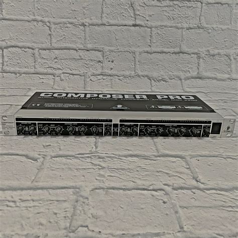 Behringer Composer Pro Mdx2200 Dynamics Processor Evolution Music