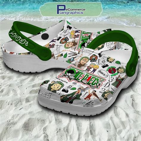 One Piece Roronga Zoro Crocs Shoes Plangraphics