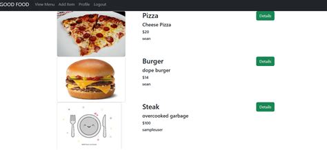 Github Spryan27django Restaurant Menu A Django App For Creating A Restaurants Online Menu