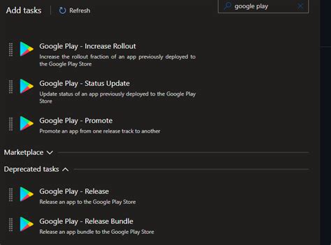 Classic Release Task Is Deprecated Issue Microsoft Google Play Vsts Extension Github