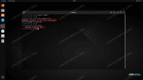 Term Environment Variable Not Set Solution Linux Tutorials Learn Linux Configuration
