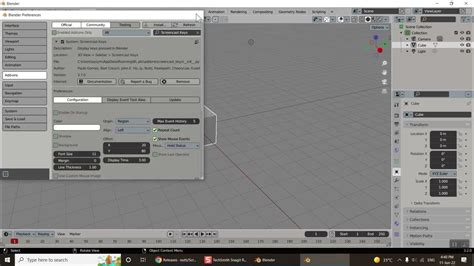 Install Screencast Keys Blender Youtube