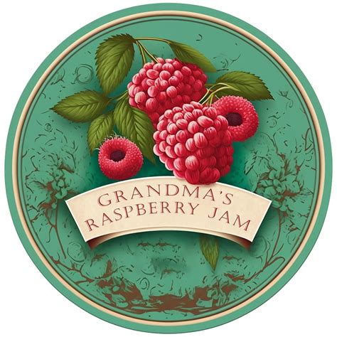 Editable Jam Labels Homemade Jams And Preserves Digital Download