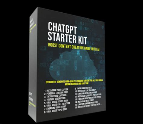 Chatgpt Starter Kit Mater Class Tutorials For All Ultimate Guide For Any Industries 2023 Quick