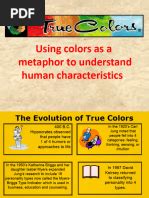 True Colors Team Building Activity Pdf Psychology Communication
