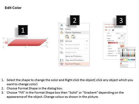 1114 Five Staged Vertical Text Box Diagram Powerpoint Template PowerPoint Templates