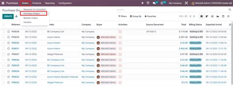 Purchase Order In Odoo 16 Purchase Odoo V16 Enterprise Edition Book