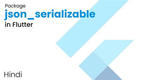 Jsonserializable In Flutter Serialize Using Code Generation Best
