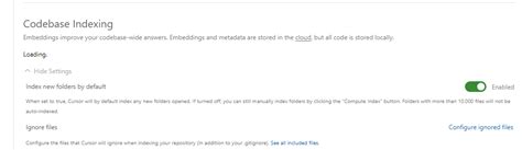 Unable To Index Codebase Bug Reports Cursor Community Forum