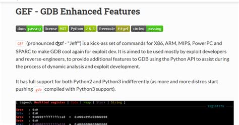 Code16 Using Gef For Bug Exploitation