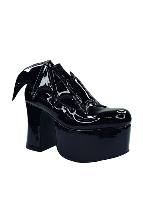 Vampira Heels [black Patent] Vampirefreaks