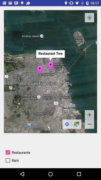 How To Hide Show Groups Of Markers By Category With Google Maps In Android Stack Overflow