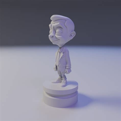 🎨 Mr Bean Chibi・ 3d File For 3d Printing・cults