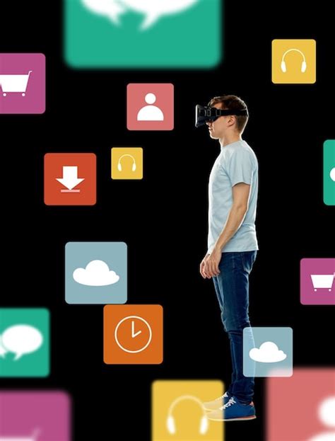 Premium Photo 3d Technology Gaming Augmented Reality Cyberspace