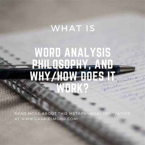 Word Analysis Philosophy Wap What It Is And Howwhy It Works