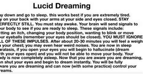 Lucid Dreaming Imgur