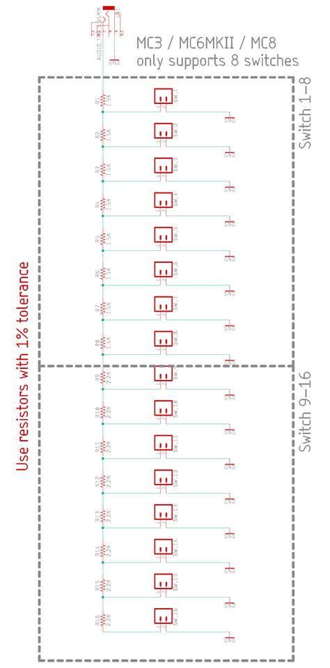 Calibrating Your Resistor Ladder Aux Switch