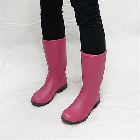제리 국산 핑크 겨울 털안감 방한 방수 주방 고무장화 2cm 홈플러스 택배배송