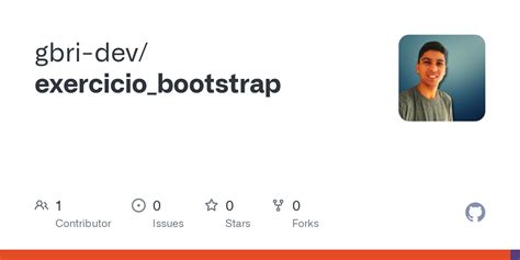 Github Gbri Devexerciciobootstrap