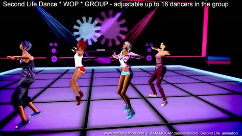 Sl Wop Group Second Life Dance Animation Youtube