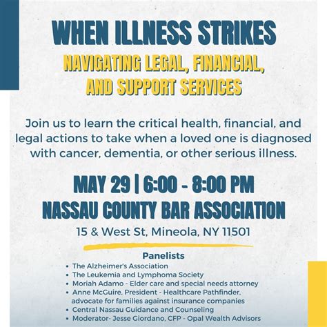 Nassau County Bar Association On Linkedin Are You Struggling With A Complex Healthcare System