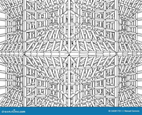 Abstract Constructions Vector Stock Vector Illustration Of Frame Construction 34281751