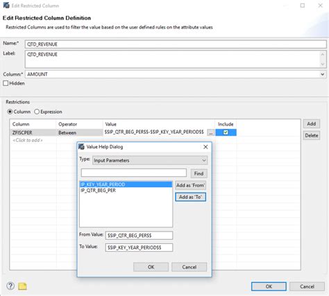 Creating Procedure Based Hana Input Parameters To Derive Dynamic Mtd