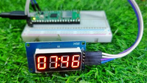 7 Segment LED Display With Raspberry PI Pico Micropython