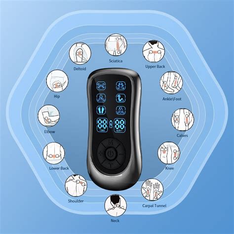 M 802 Tens Ems Unit Muscle Stimulator Olahealth