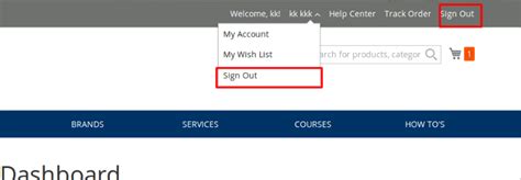 Magento2 2 Magento 2 How To Remove Signout From My Account Section