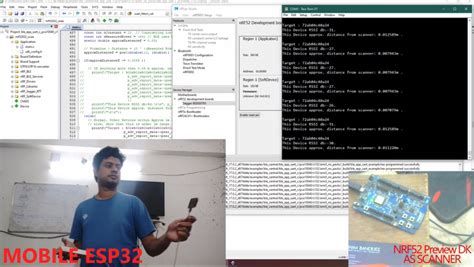 Ble Rssi Proximity Range General Test Using Nrf52central And Esp32