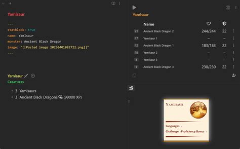 Monster Isnt Being Inherited When Using The Monster Field In Yaml Frontmatter · Issue 191