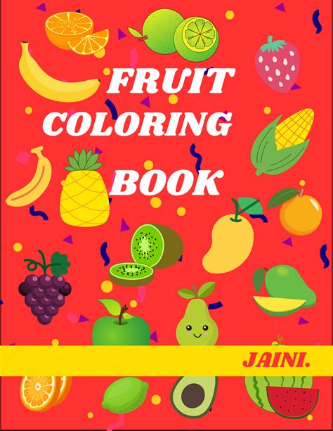 Fruit Coloring Book