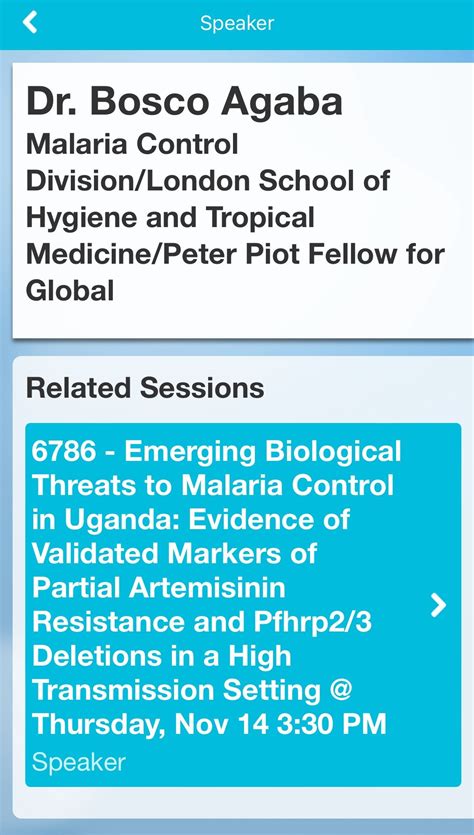 Astmh Dr Agaba Bosco