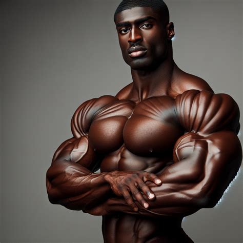Big Buff Black Guy Blank Template Imgflip