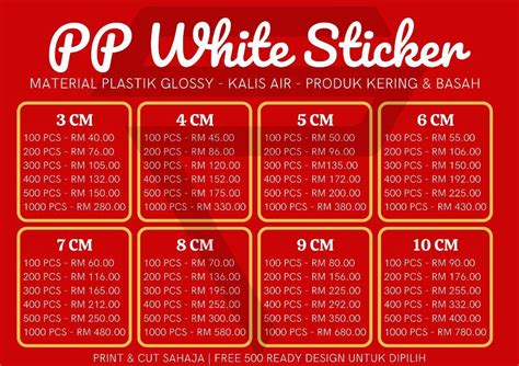 Stickerlabel Produk Services Others On Carousell