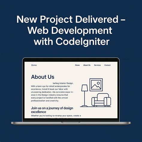 webdevelopment codeigniter freelancedeveloper interiordesign uiux