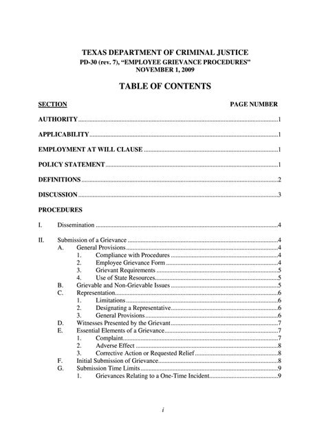 Tx Tdcj Pd 30 Form Fill Online Printable Fillable Blank Pdffiller