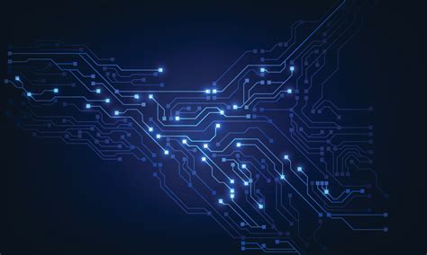 Abstract Circuit Networking Blockchain Concept Background 18850116 Vector Art At Vecteezy