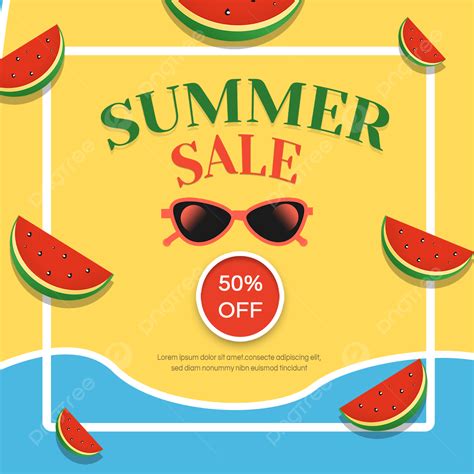 수박 여름 세일 템플릿 Sns 템플릿 Psd 다운로드 디자인 자료 다운로드