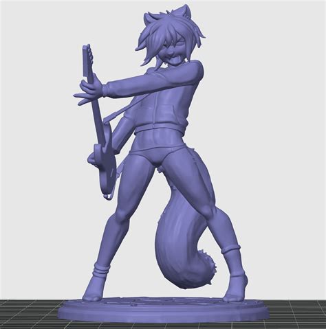🪨 Young Lynne Rock Star Figurine Jaynaylor 3d Print Model・Бесплатный