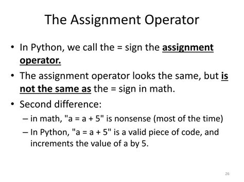Ppt Expressions Statements Variables Assignments Types Powerpoint