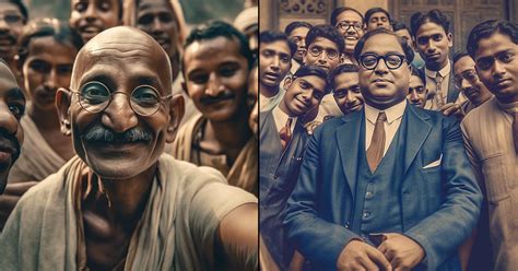 Ai Generated Pics Of People From The Past Taking Selfies